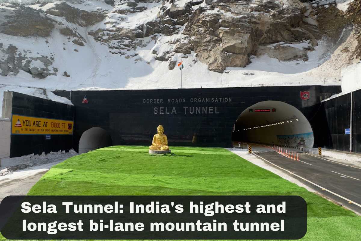 Sela Tunnel: India's highest and longest bi-lane mountain tunnel - UPSC ...