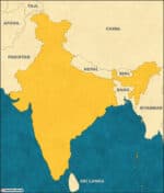 Discover Neighbouring Countries Of India On Map - Ultra HD - UPSC ...