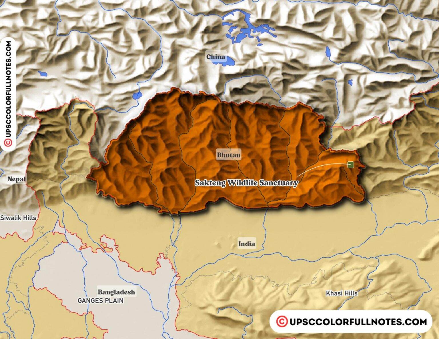 China's territorial claims over Bhutan's Sakteng Wildlife Sanctuary ...