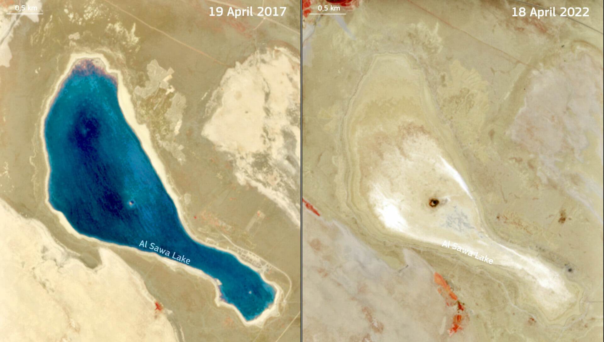 The Sawa Lake: A Victim of Human Activities and Climate Change - UPSC ...
